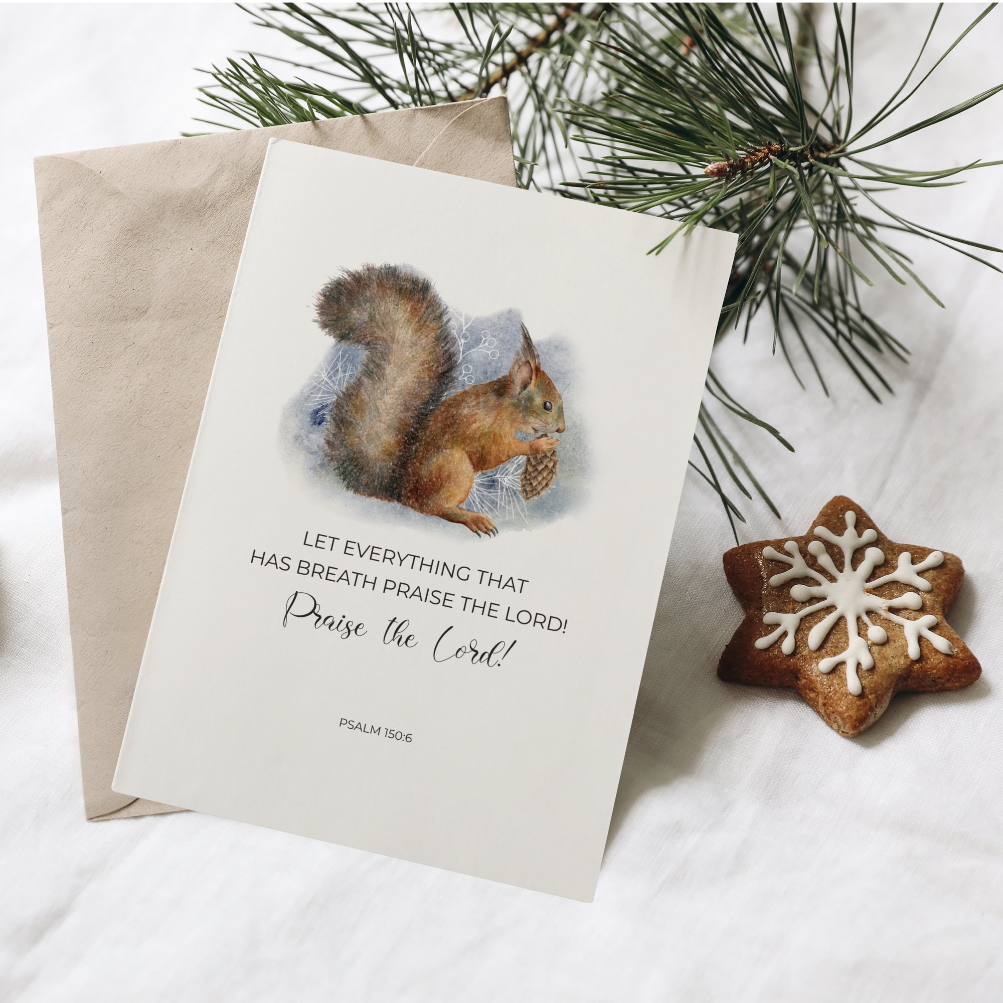 Praise The Lord Squirrel