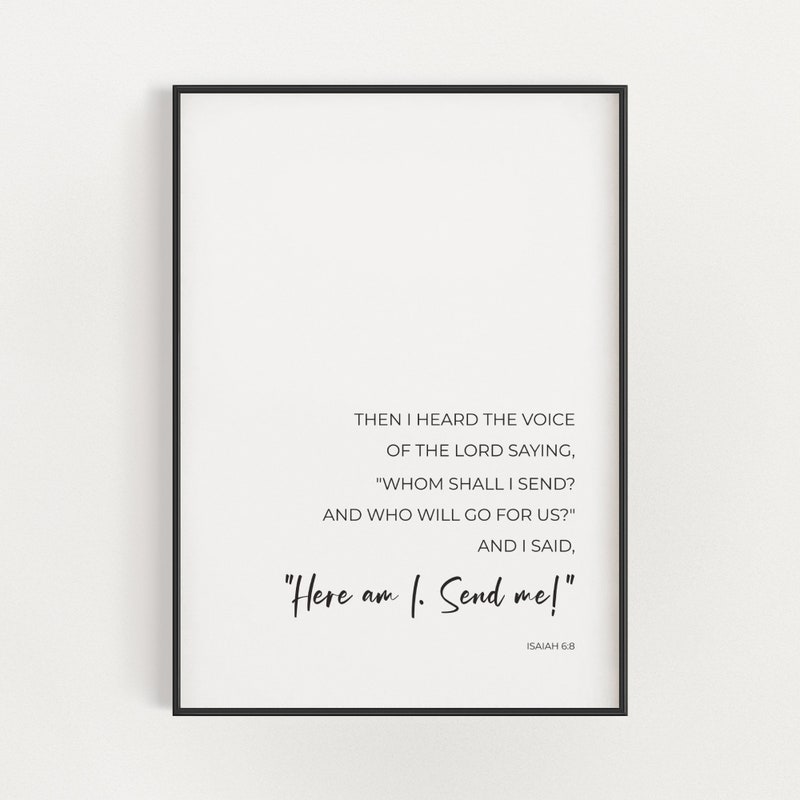 Send Me Verse - Etsy