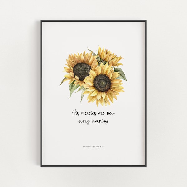 His Mercies Are New - Etsy
