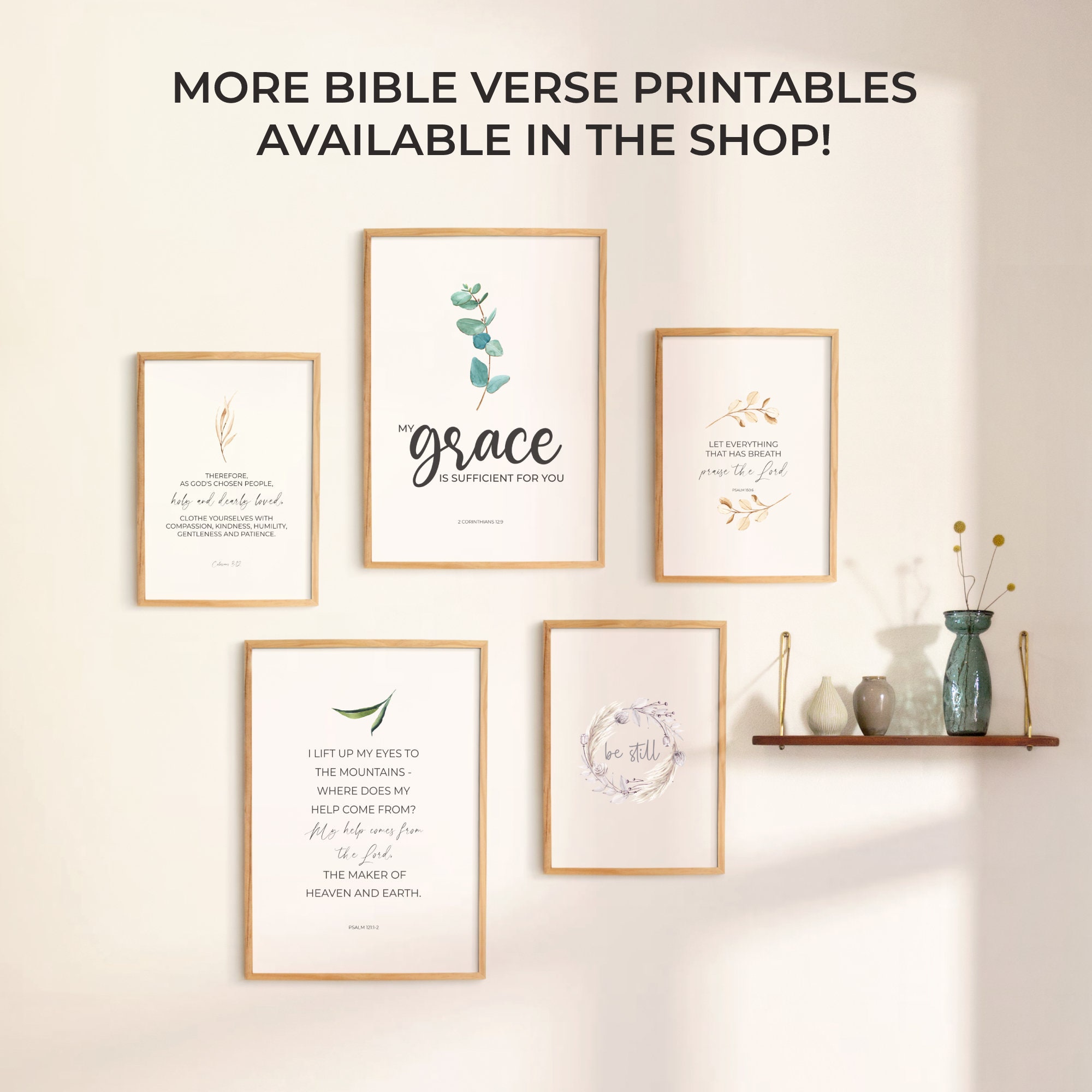 Shema Printable Bible Verse Wall Art Deuteronomy 6:4-9 Modern - Etsy