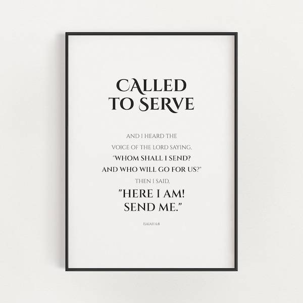 Called to Serve - Etsy