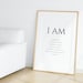 Seven Names of Jesus Bible Verse Wall Art Printable, I Am Scripture ...