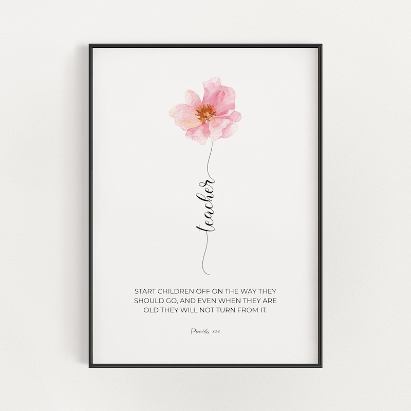Teacher Wall Art - Etsy