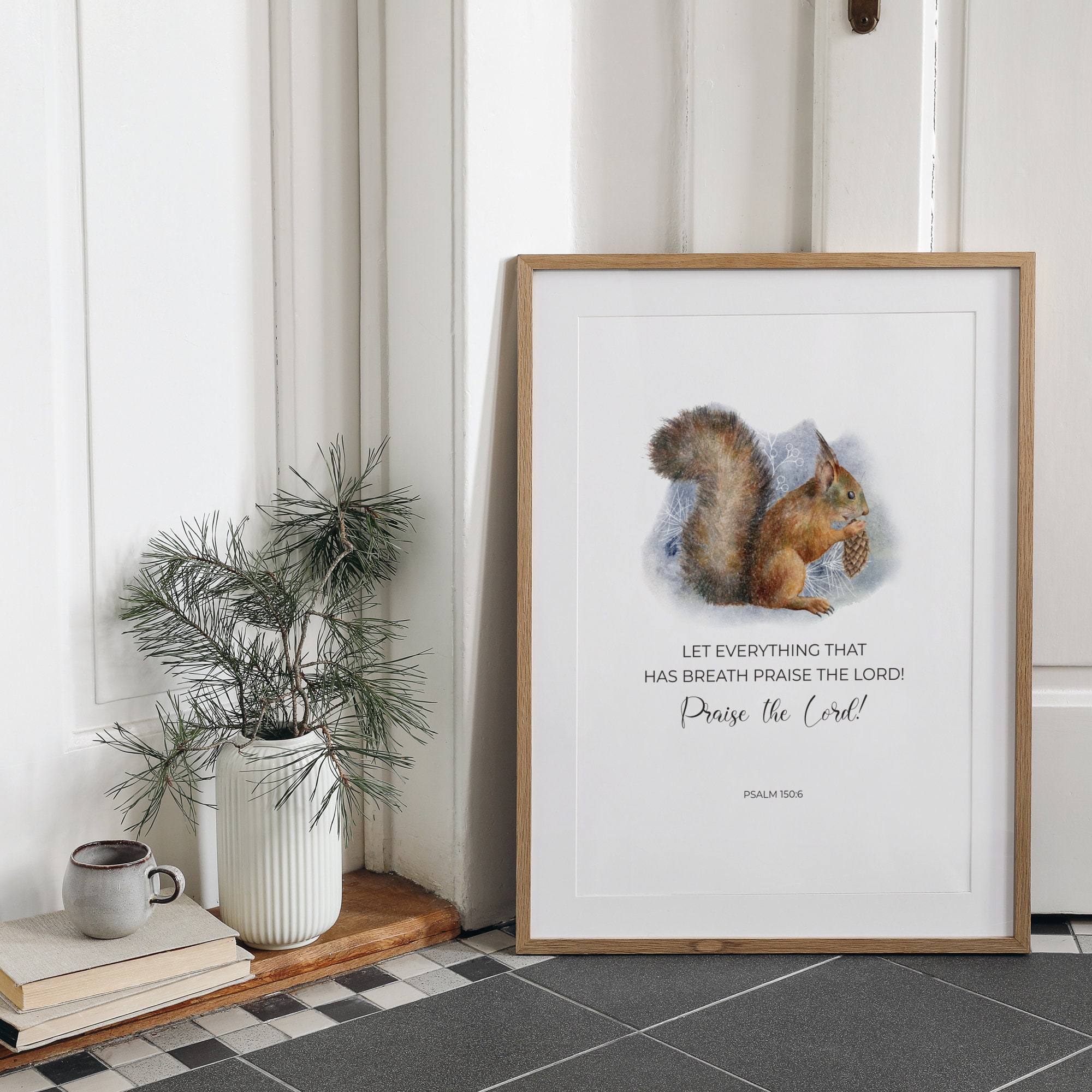 Praise The Lord Squirrel