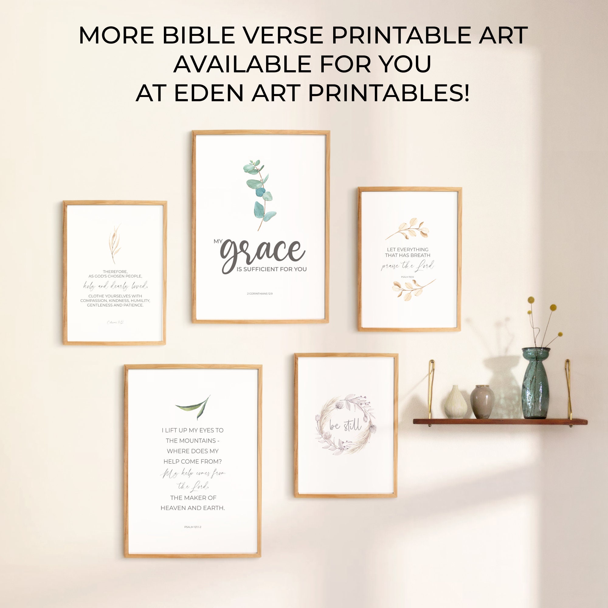 Psalm 25:4-5 Bible Verse Printable Minimalist Typography - Etsy