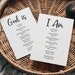Set of 2 Printable Modern Minimalist Christian Bible Verse Affirmations ...