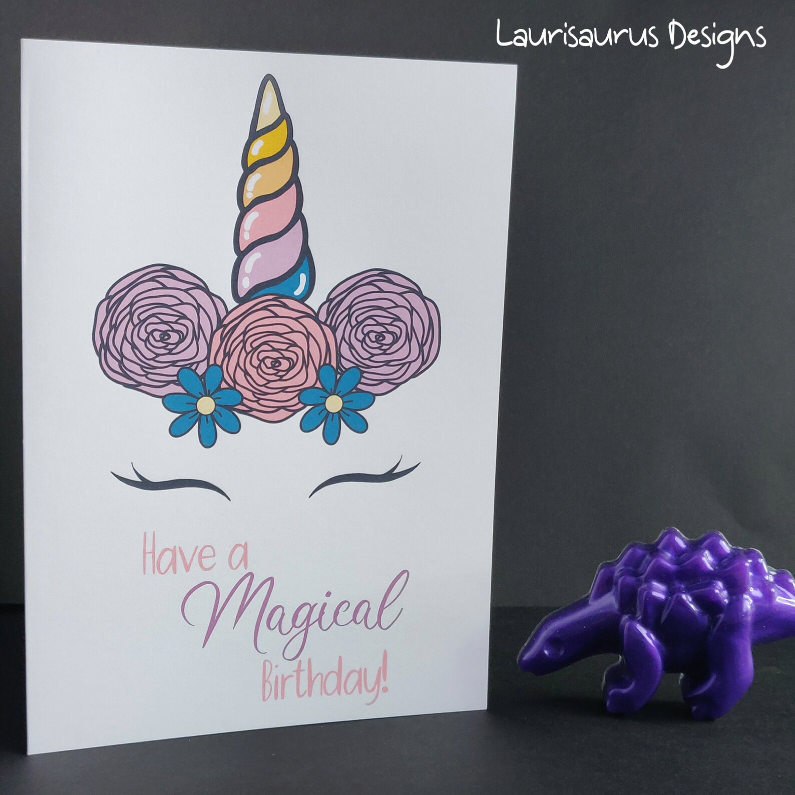 Have a Magical Birthday Unicorn Birthday Card Cute Greetings | Etsy