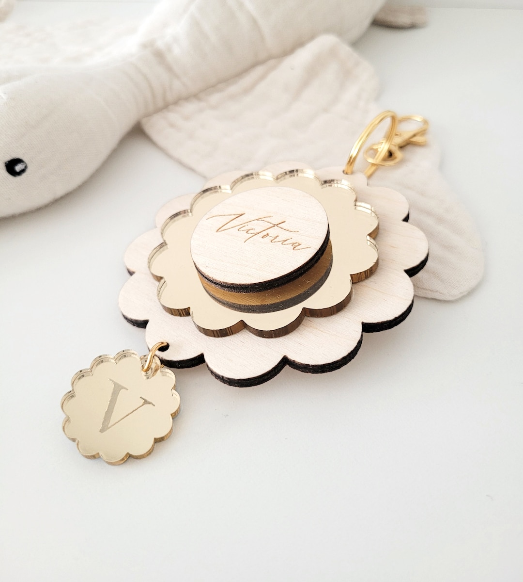 Keychain Personalized Keychains Child Key Ring - Etsy