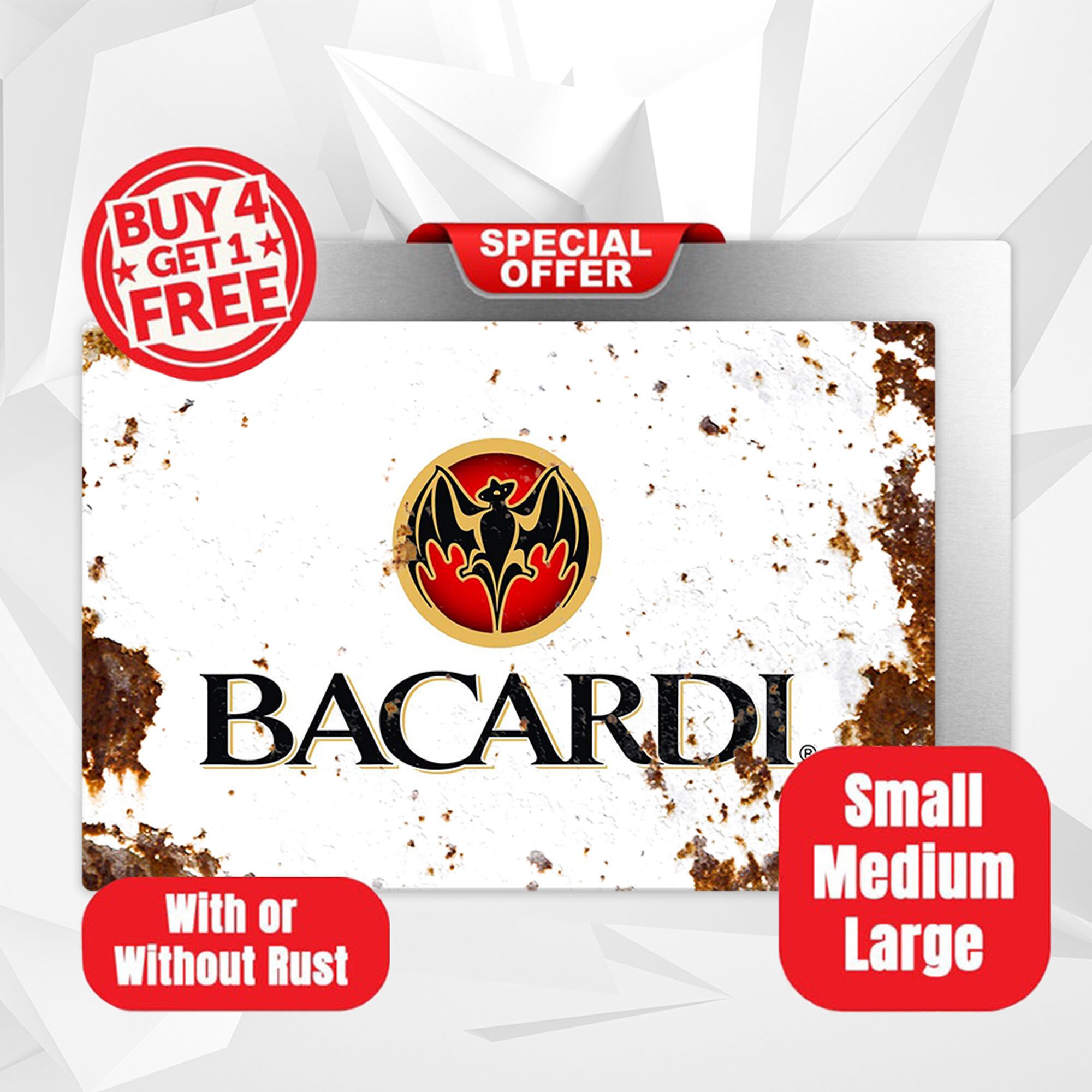 Bacardi Sign for sale | Only 3 left at -60%