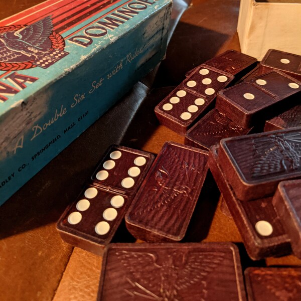 Vintage Dominoes - Etsy