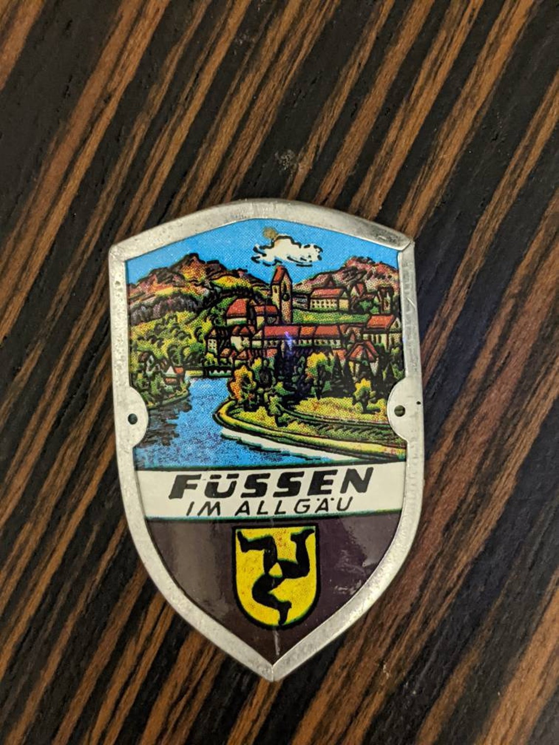 Vintage Stocknagel Walking Cane Badges - Etsy