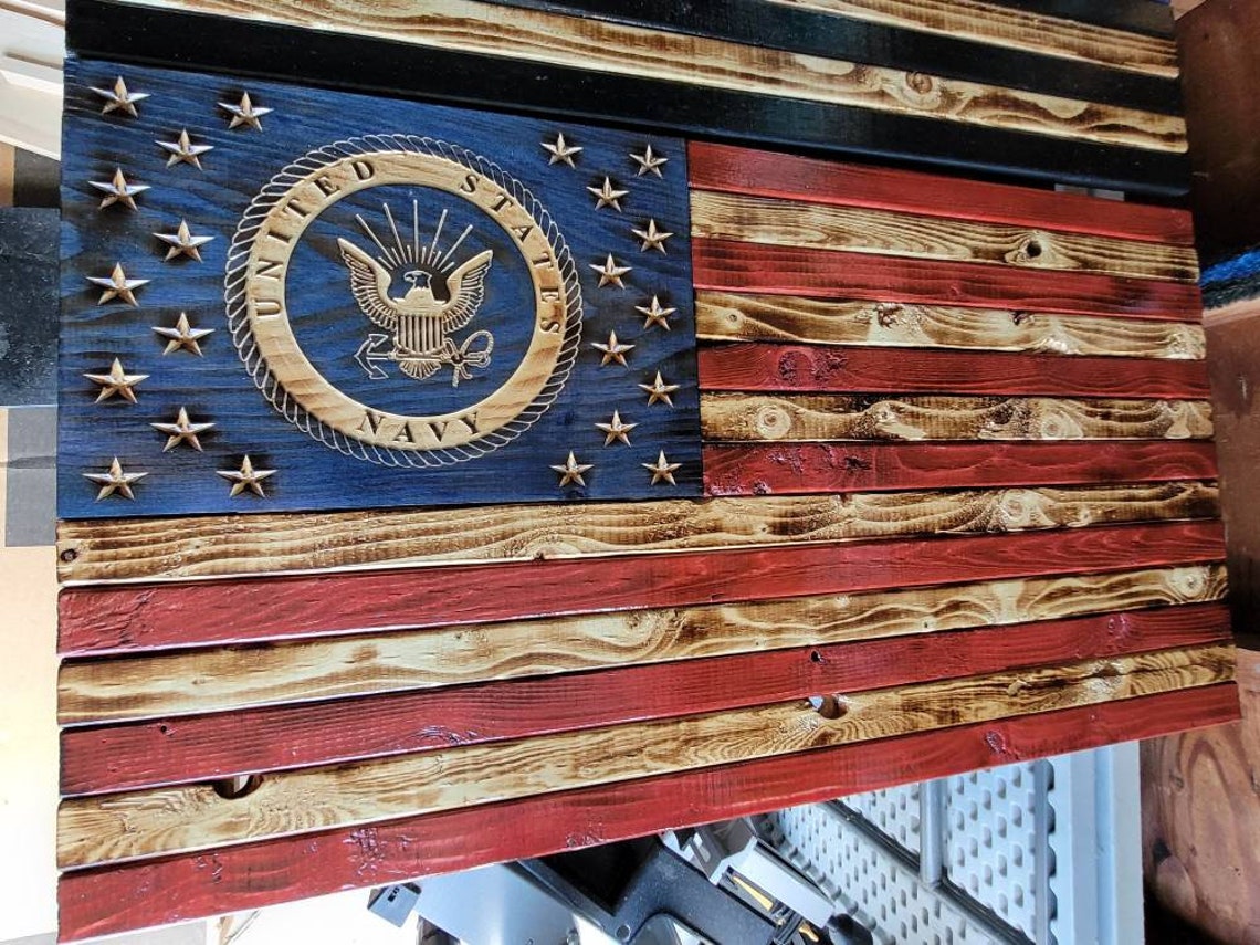 USA/ Rustic Flag/ Farmhouse/ American Flag/ Wood Sign/ Wooden - Etsy