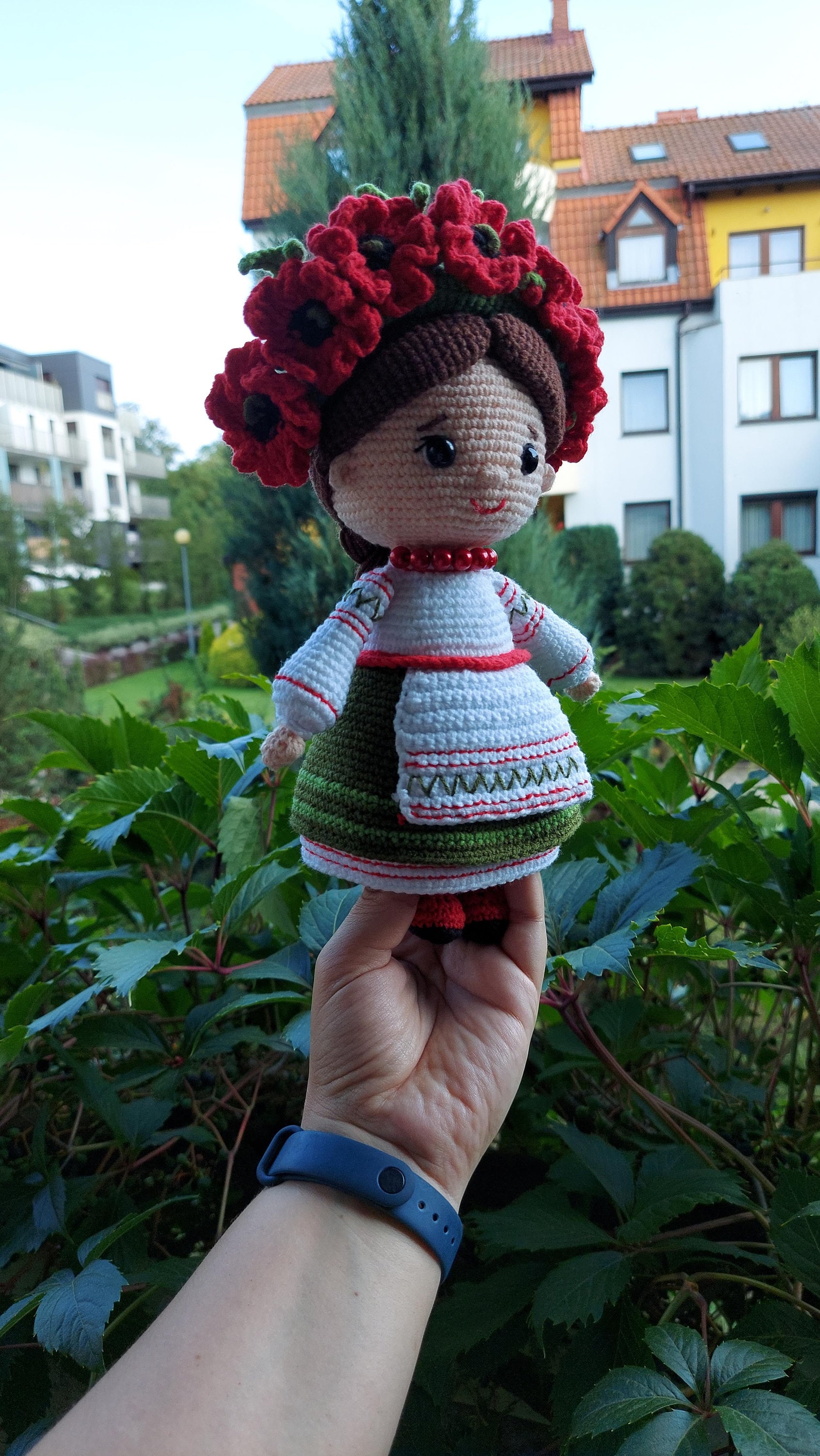 Crochet Ukrainian Girl, Ukrainian Doll, Ukrainian Souvenir - Etsy