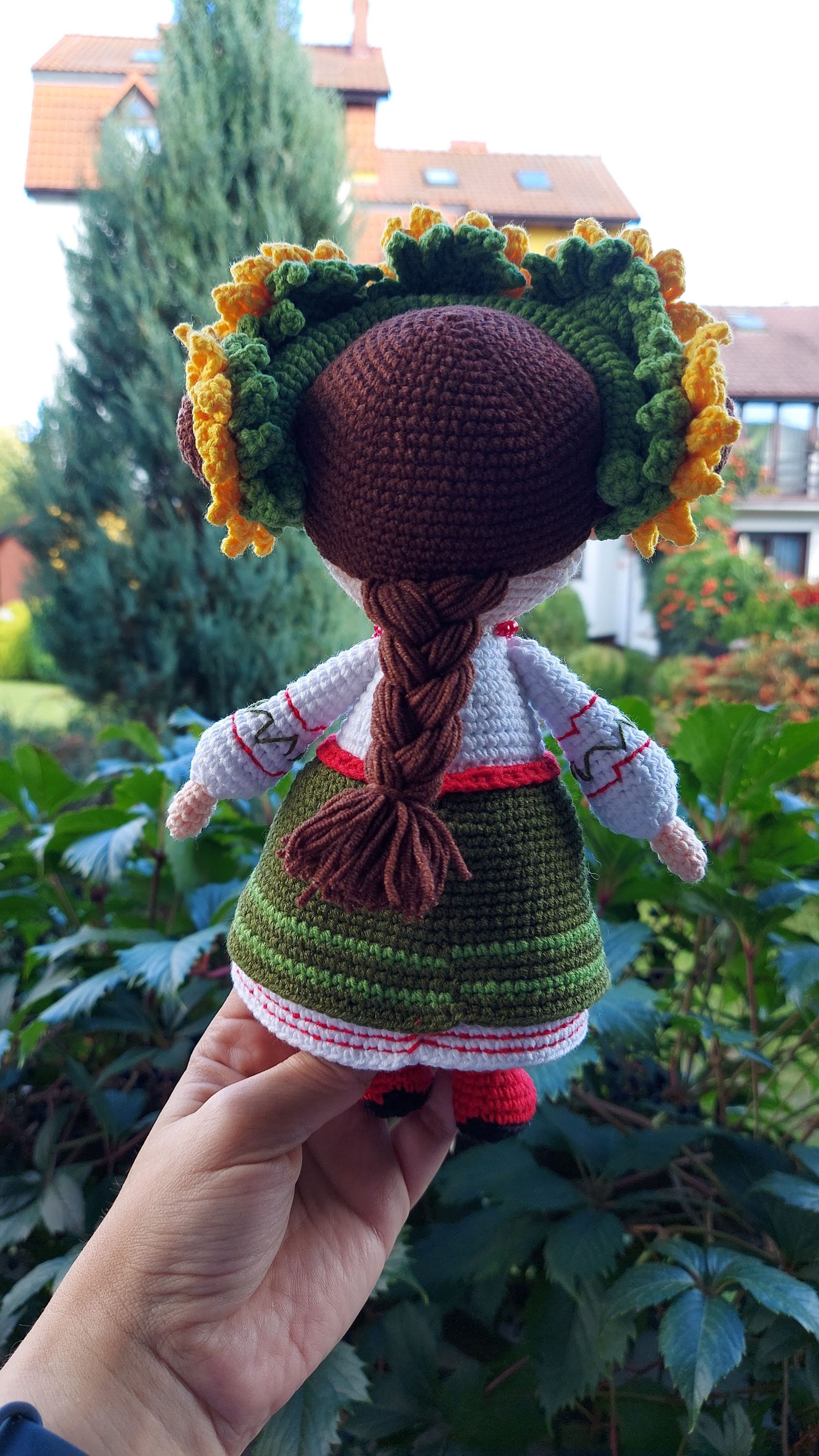 Crochet Ukrainian Girl, Ukrainian Doll, Ukrainian Souvenir - Etsy
