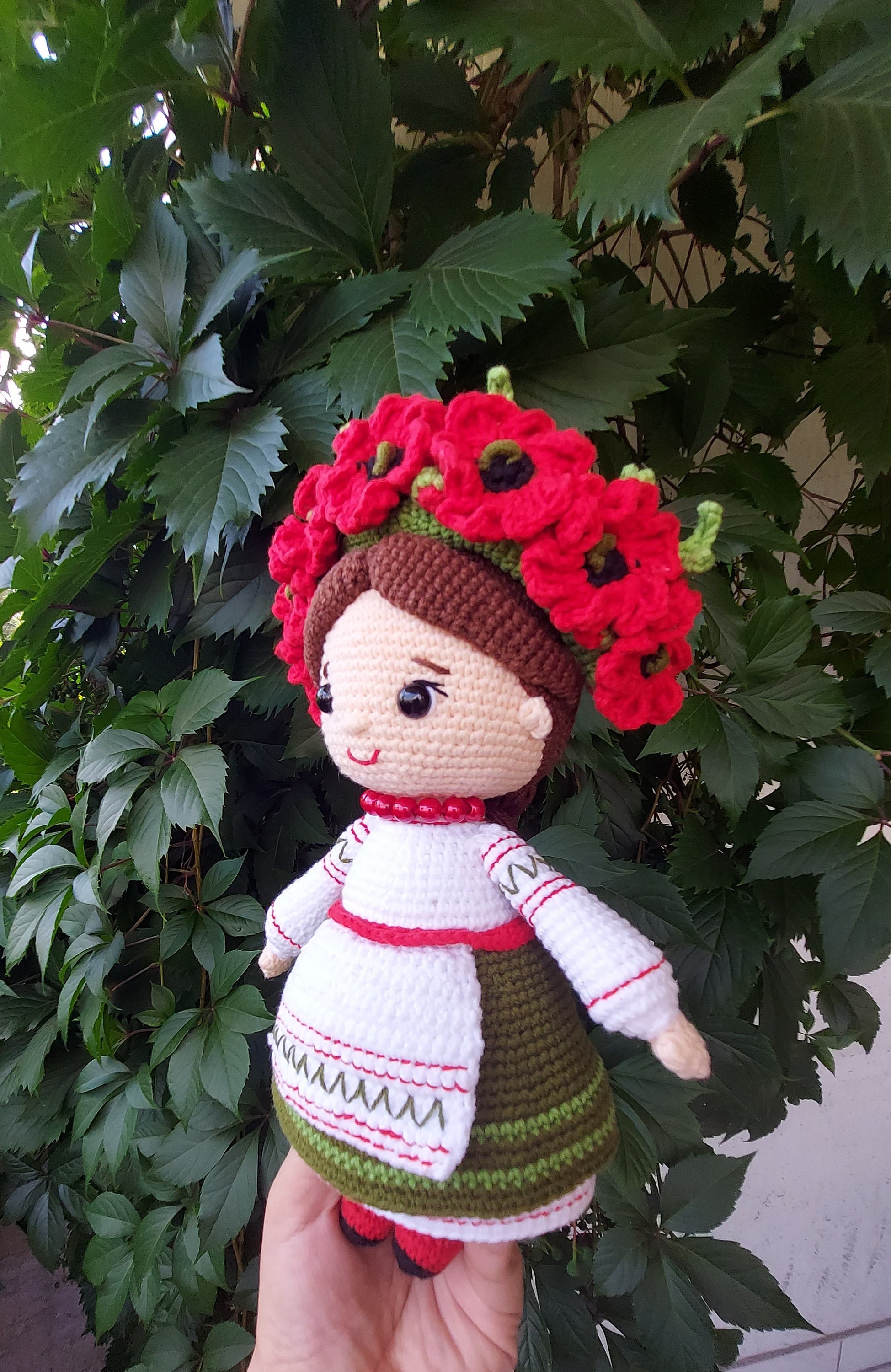 Crochet Ukrainian Girl, Ukrainian Doll, Ukrainian Souvenir - Etsy