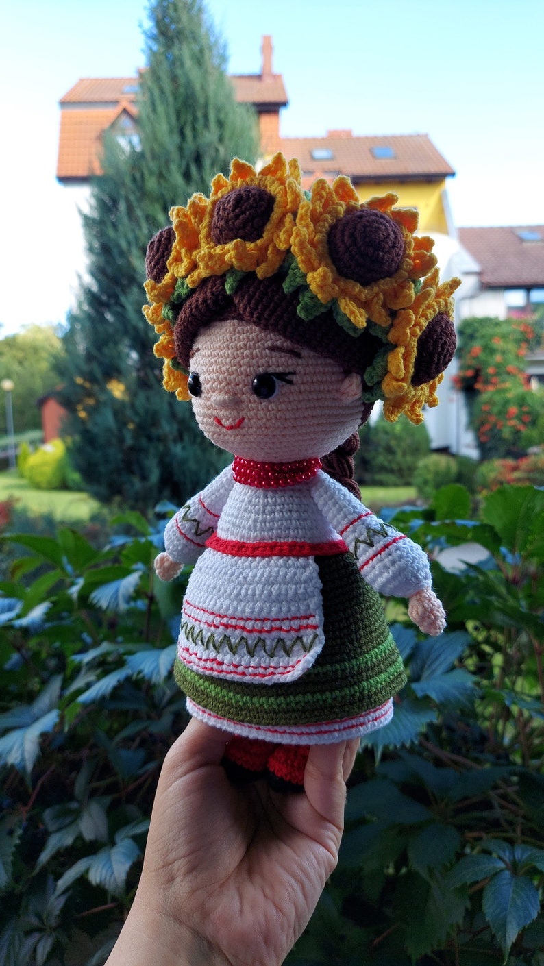 Crochet Ukrainian Girl Ukrainian Doll Ukrainian Souvenir - Etsy