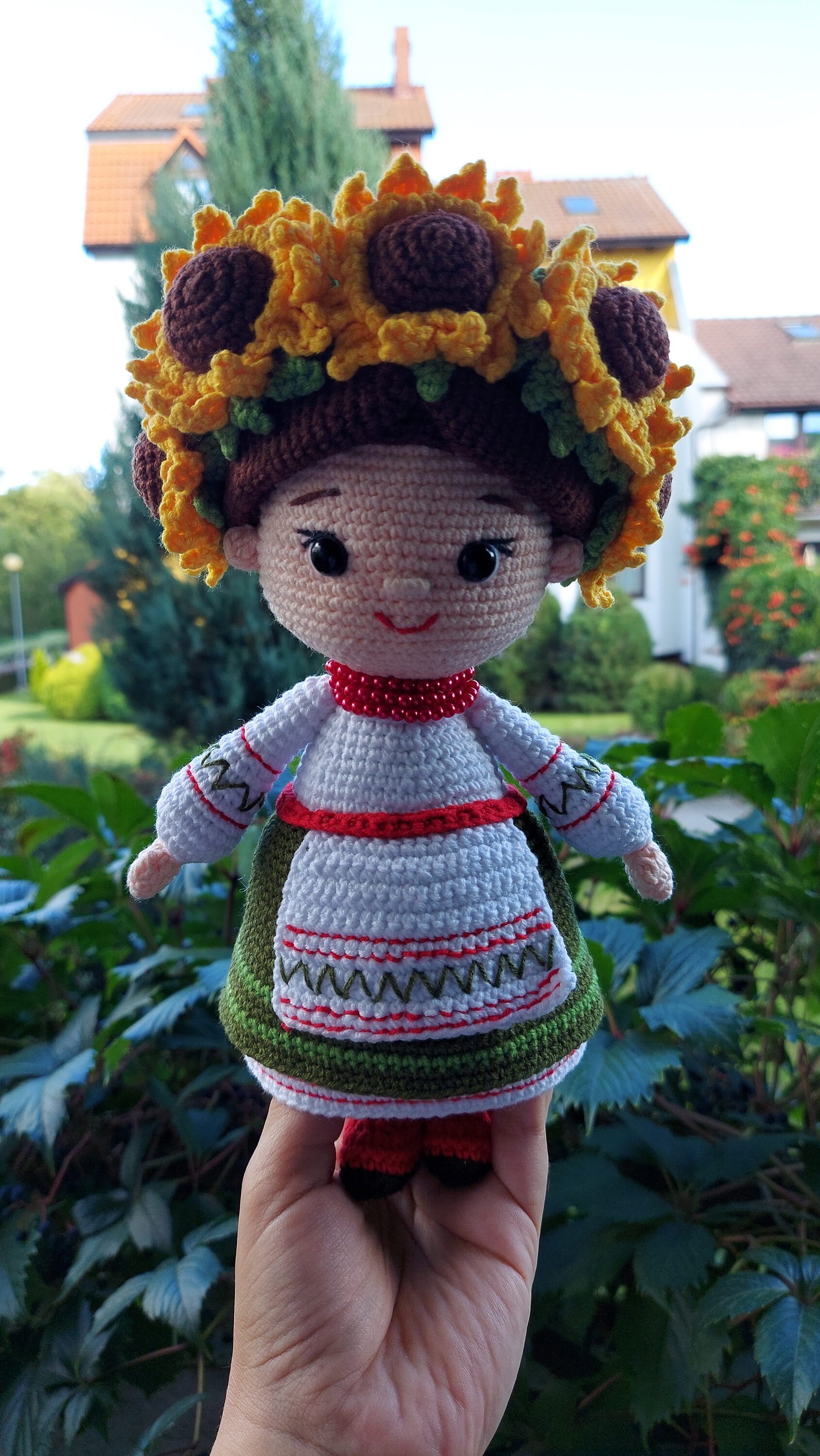 Crochet Ukrainian Girl, Ukrainian Doll, Ukrainian Souvenir - Etsy