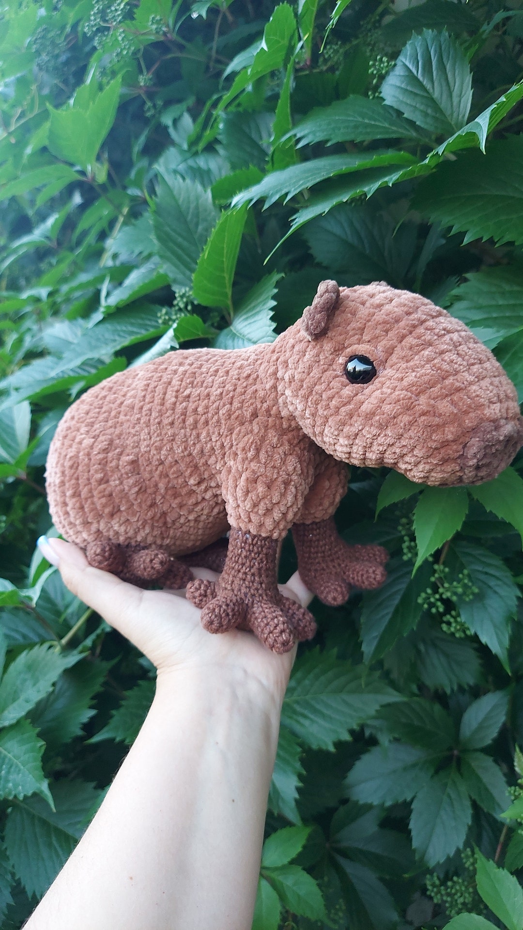 Capybara, Crochet Capybara, Stuffed Capybara, Plush Capybara, Stuffed ...