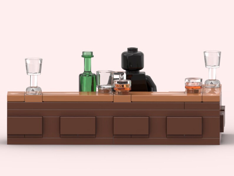 PDF Instructions for Bar MOC, Building Bricks Bar, Bar Moc, Brick Bar ...