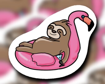 Pool Float Stickers - Etsy