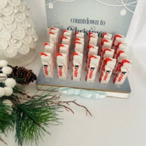 Wooden Kinder Advent Calendar, Countdown to Christmas Advent Calendar ...