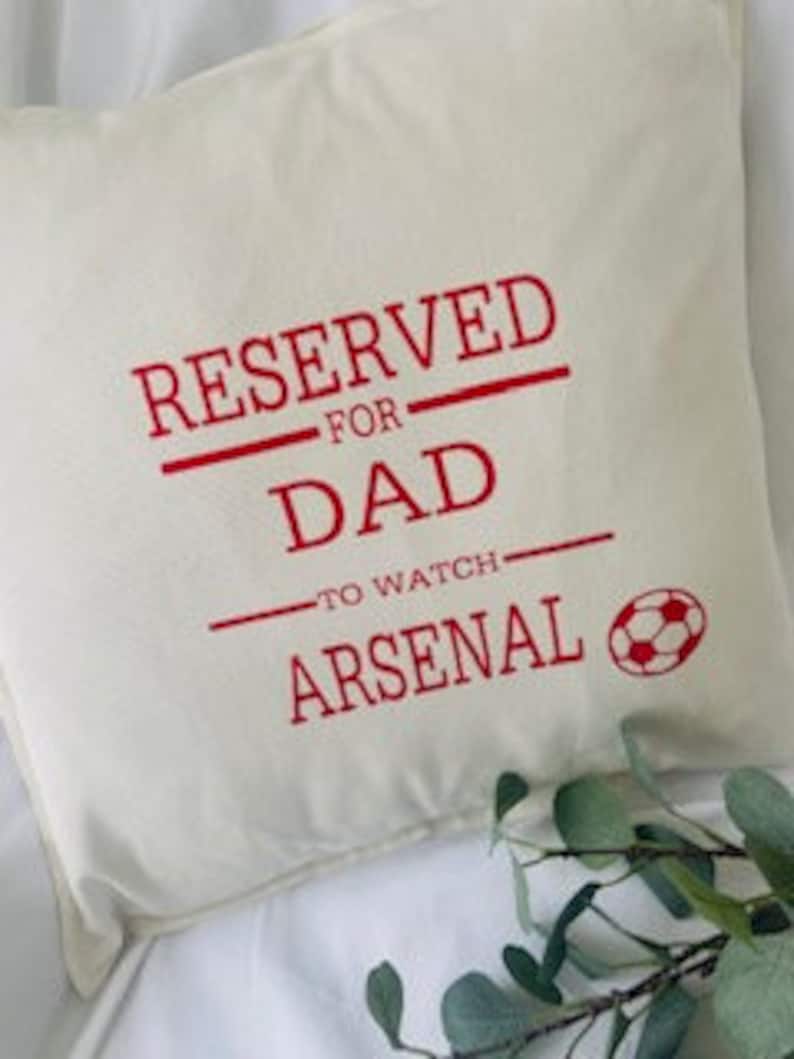 Arsenal Cushion Gunners Cushion Premier League Gift for - Etsy