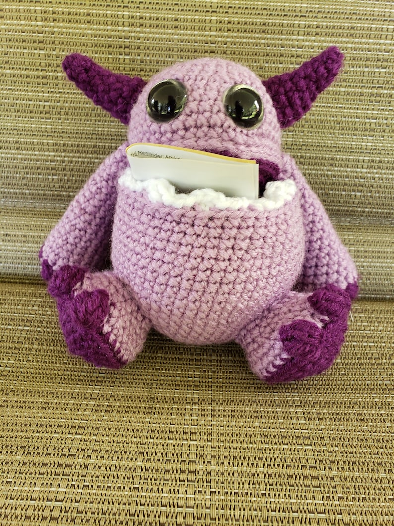 Crochet Monster Worry Monster - Etsy