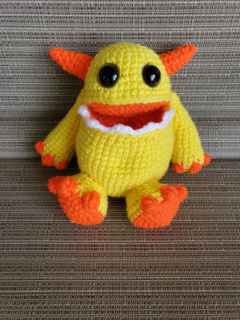 Crochet Monster; Worry Monster - Etsy