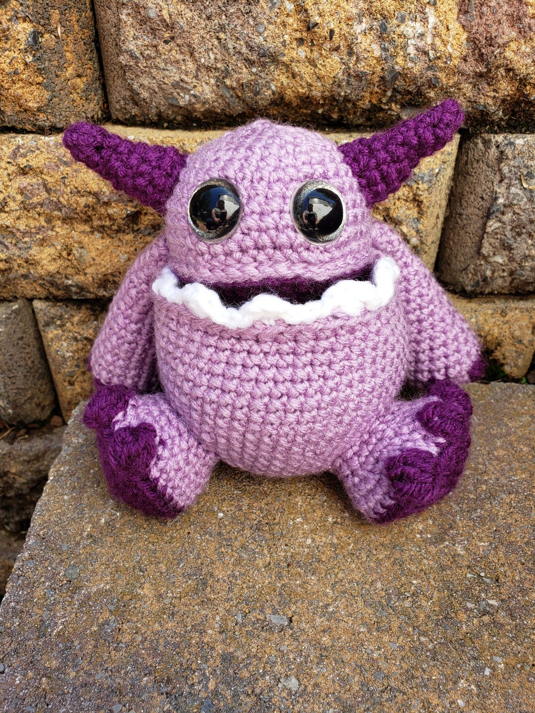 Crochet Monster; Worry Monster - Etsy