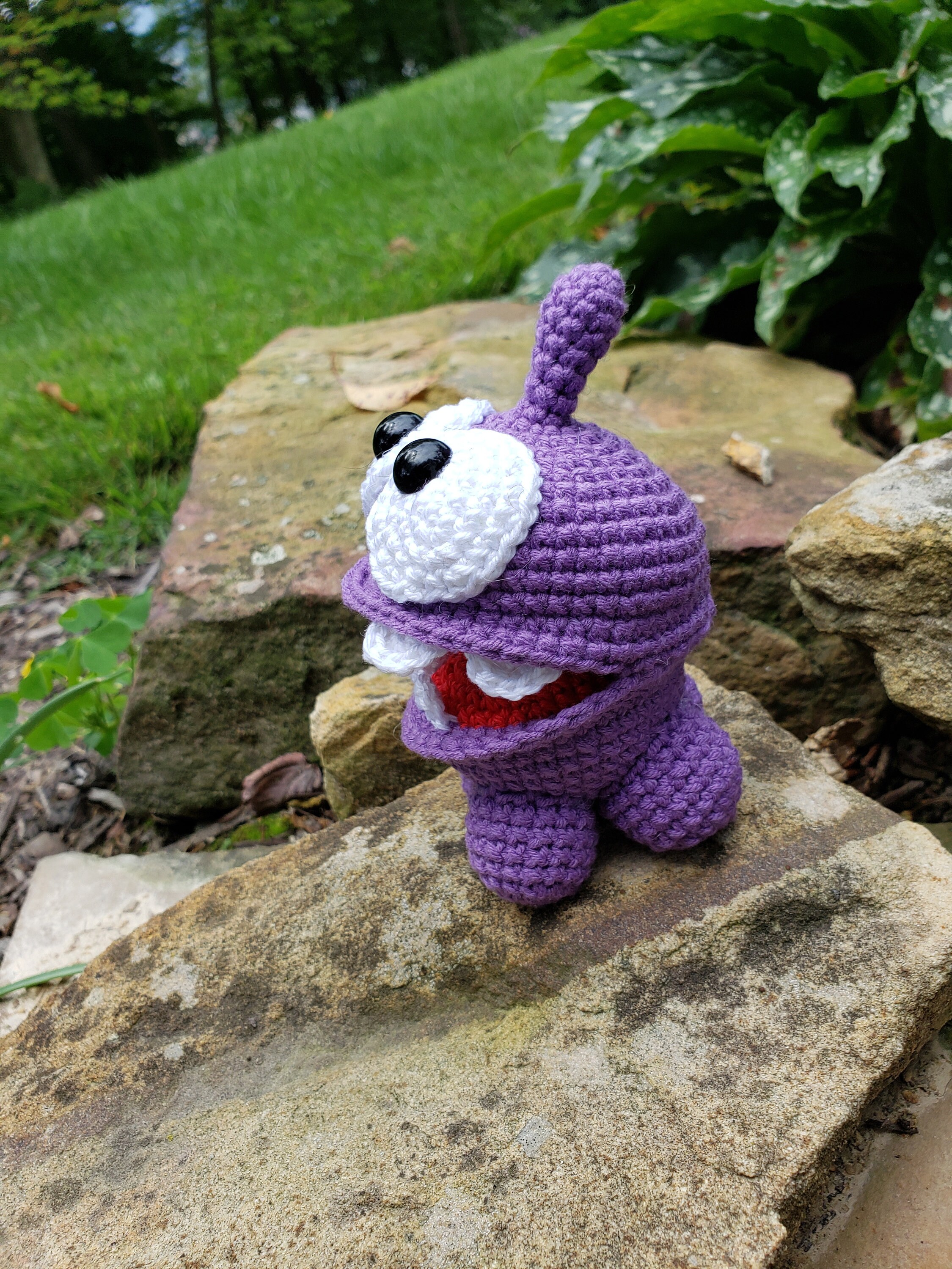 Om Nom Inspired Crochet Creatures; Roto; Toss; Candy Monster - Etsy