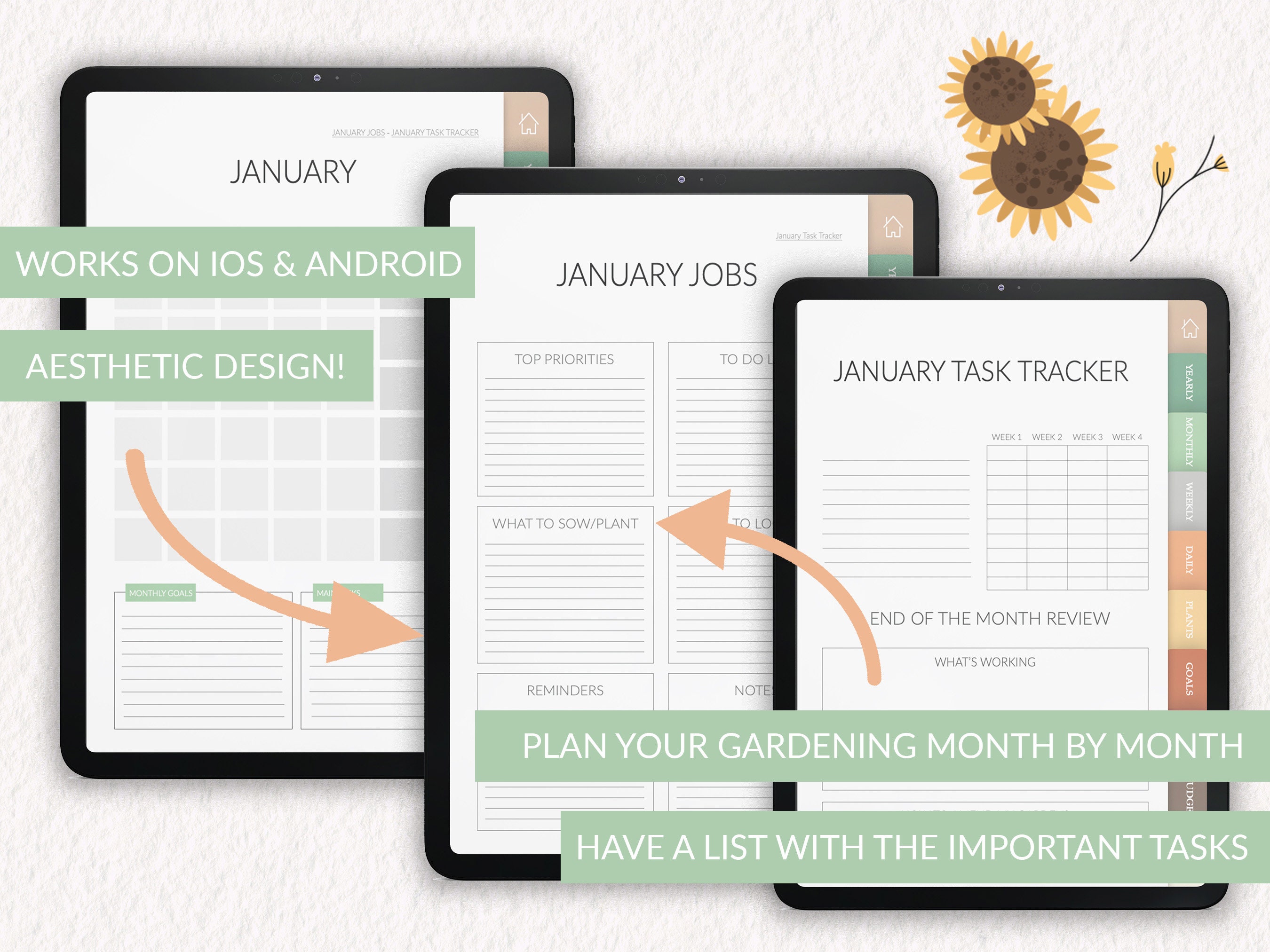 Digital Gardening Planner Landscaping Garden Journal Plant Log ...