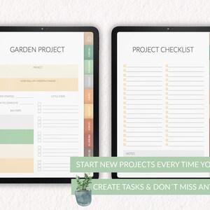 Digital Gardening Planner Landscaping Garden Journal Plant Log ...