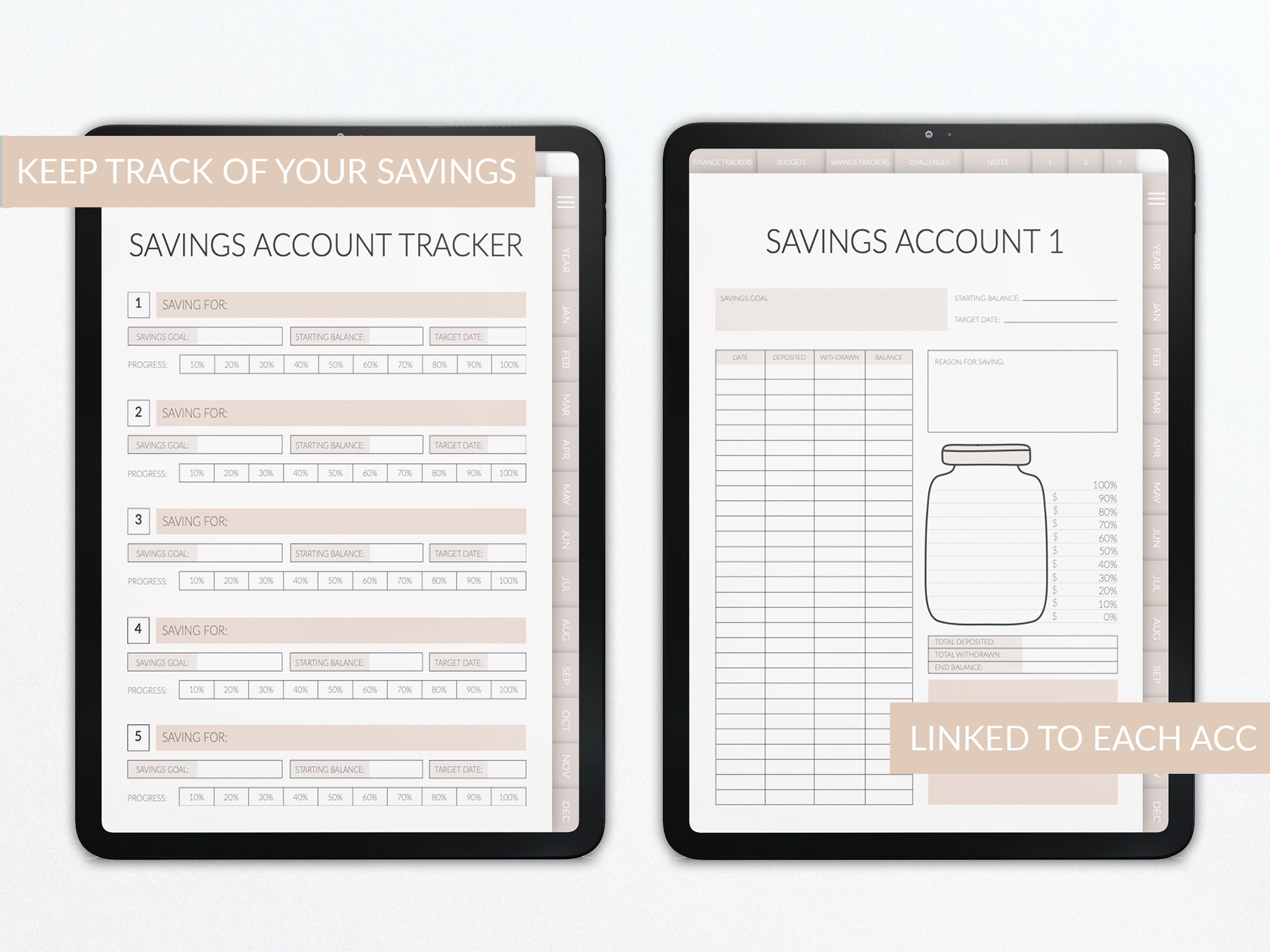 Digital Budget Planner | Finance Tracker | Budgeting | Business Planner ...
