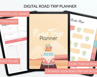 Road Trip Digital Planner - Etsy