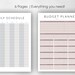 Printable Daily, Weekly Planner, Fitness, Meals, Budget, Simple Tasks ...