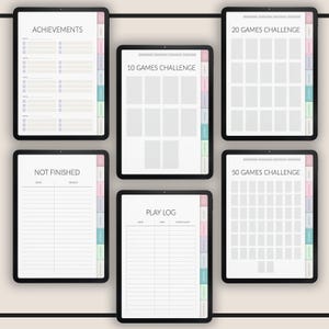 Gaming Journal + 500 Stickers | Cute Video Game Notebook | Gamer's ...