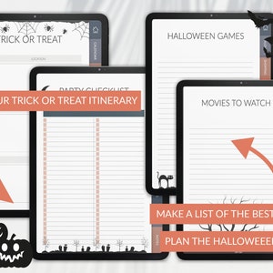 Halloween Planner | Holiday Planner | Halloween Schedule | Goodnotes ...