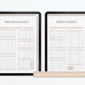 Digital Budget Planner | Finance Tracker | Budgeting | Business Planner ...