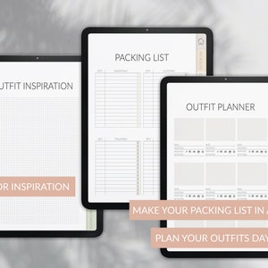 Digital Travel Bundle | Adventure Pack | Undated Digital Planner ...