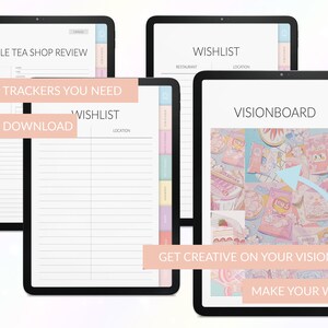 Digital Japanese Food Journal Coffee Shops Review Template Planner ...