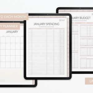Digital Budget Planner | Finance Tracker | Budgeting | Business Planner ...