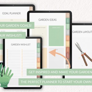 Digital Gardening Planner Landscaping Garden Journal Plant Log ...