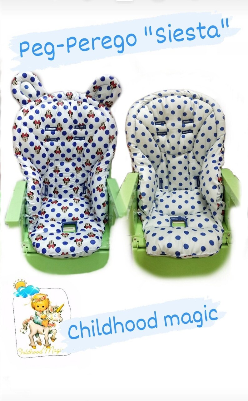 Personalized Cover Cover Peg Perego Siesta Double-sided Removable Seat ...