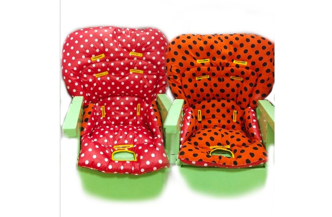 Reversible Seat Cushion Personalized Cover High Chair Cover Chicco ...