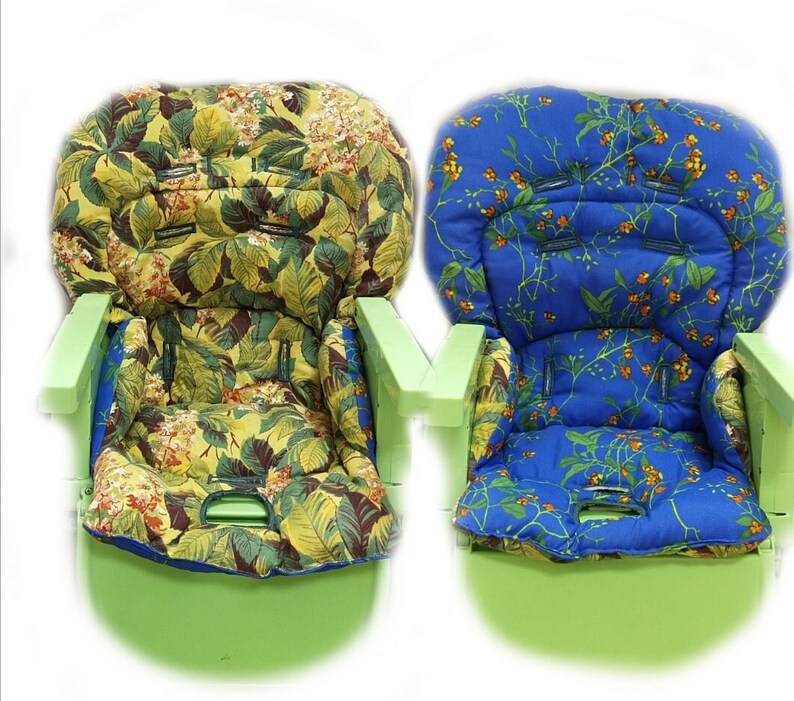 Reversible Seat Cushion Personalized Cover High Chair Cover Chicco ...