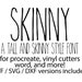 Skinny Font, Tall Font, Tall Thin Font, Handwriting Font Svg, SVG Font ...
