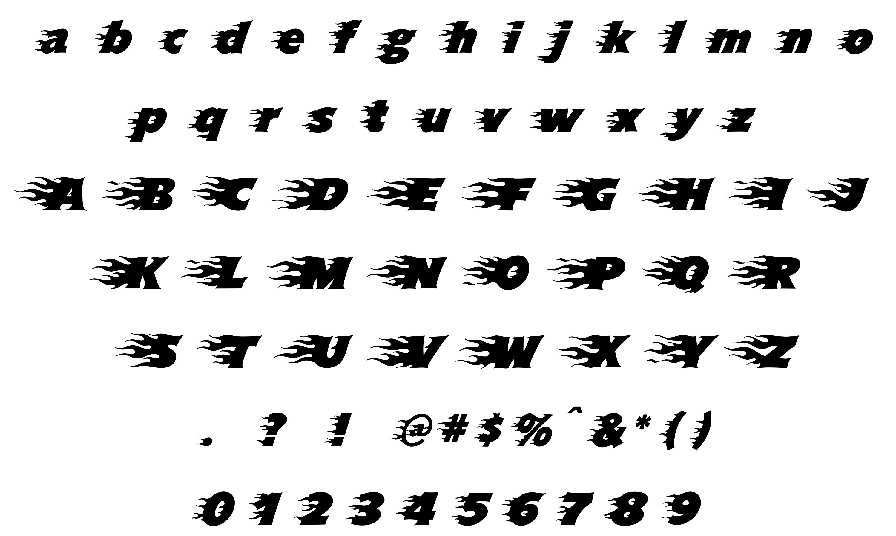 Fire font Flames font fire svg font cricut font alphabet | Etsy