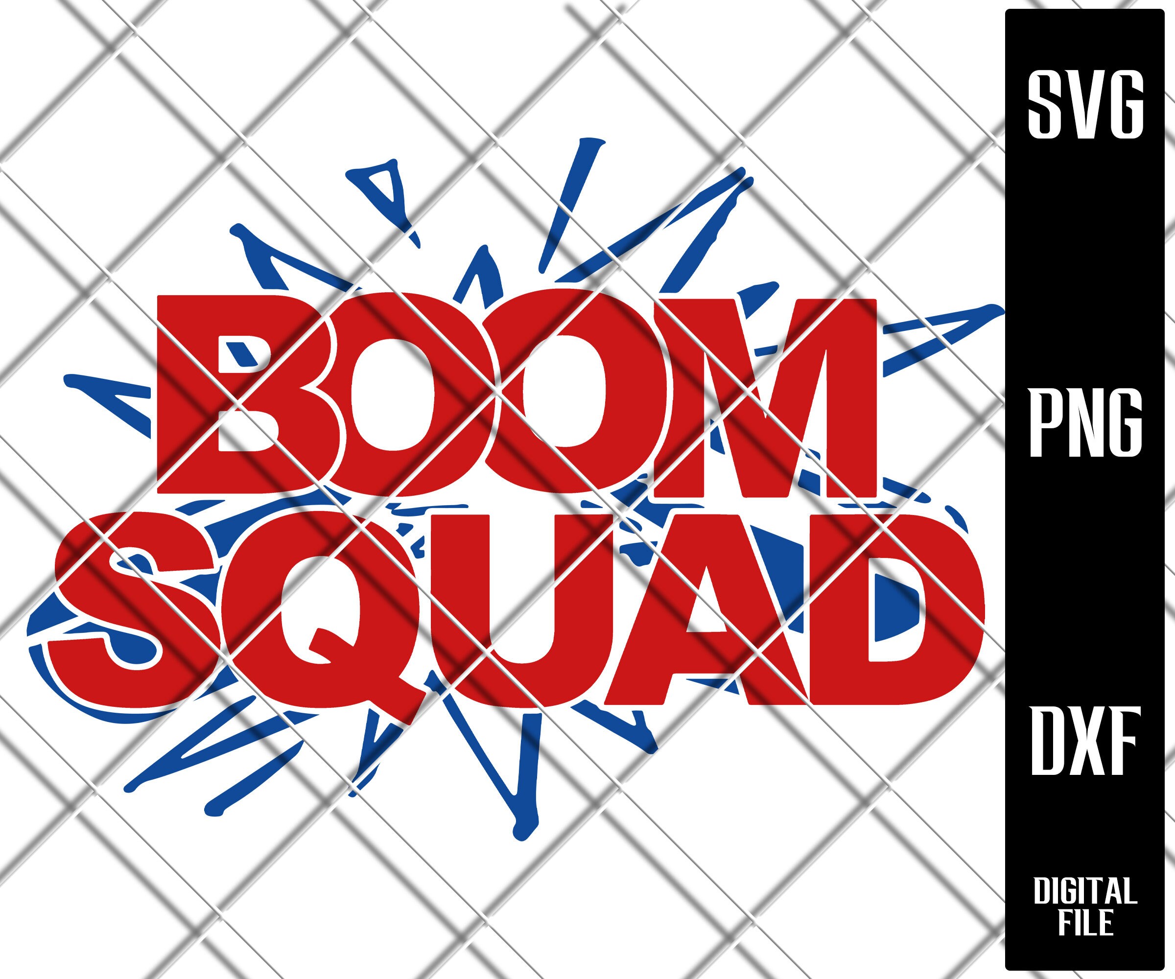 Boom Squad SVG Summer Svg Fireworks SVG 4th of July Shirt - Etsy Canada