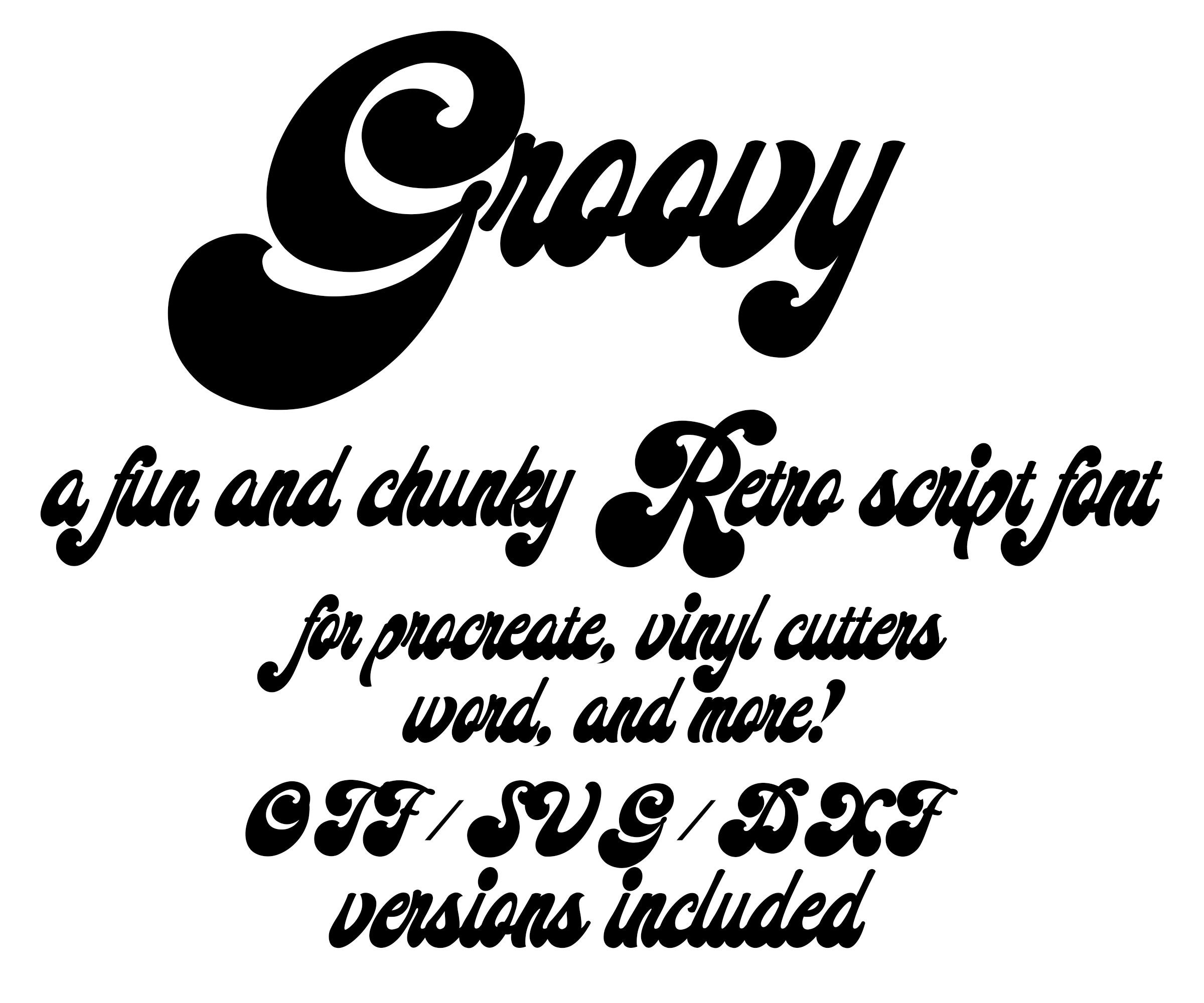 buy-groovy-font-svg-retro-font-funky-font-chunky-script-font-70s-font-80s-font-alphabet-font-svg