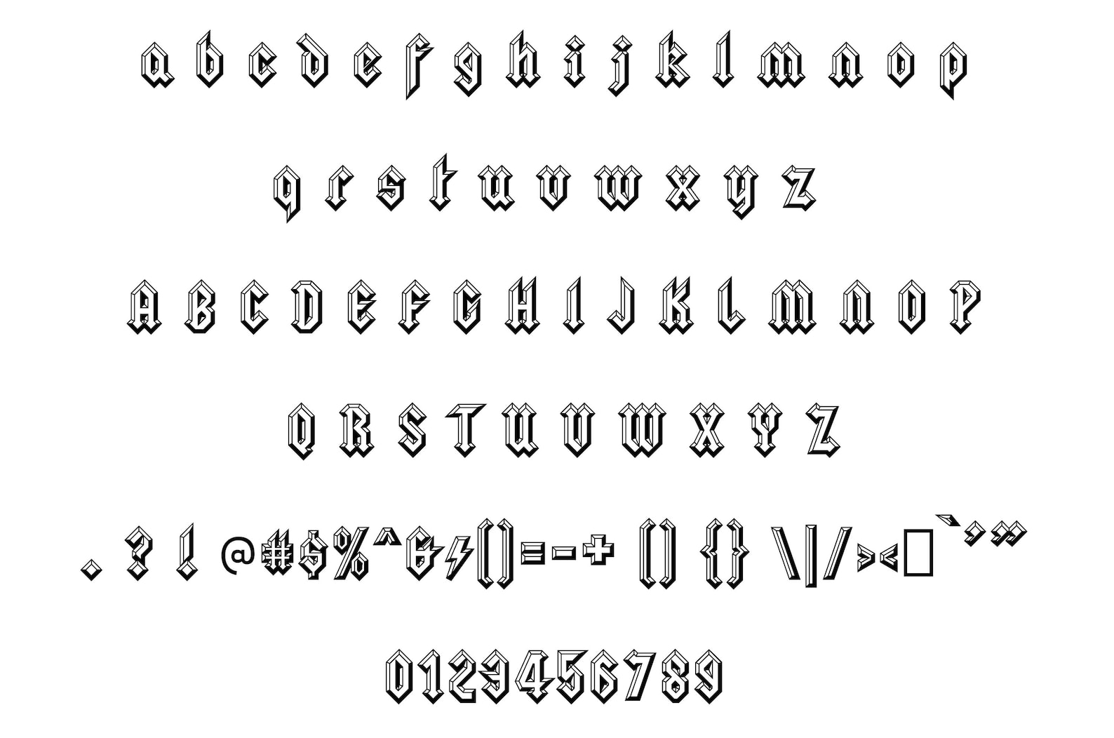 Stained Glass Font Church Font Glass Font Tattoo Svg Font | Etsy